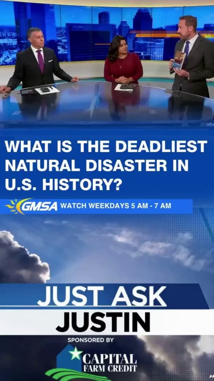 Today marks the 125-year anniversary of the worst natural disaster in U ...
