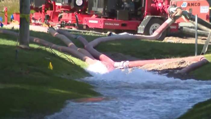 Novi water pressure improves after main break