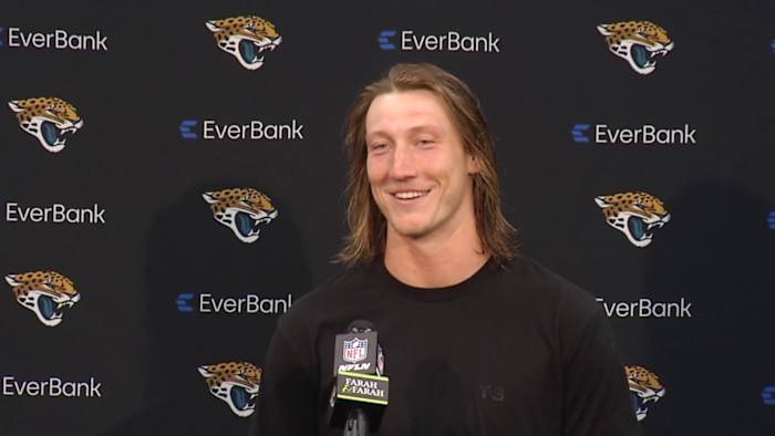 Jaguars quarterback Trevor Lawrence's postgame press conference after ...