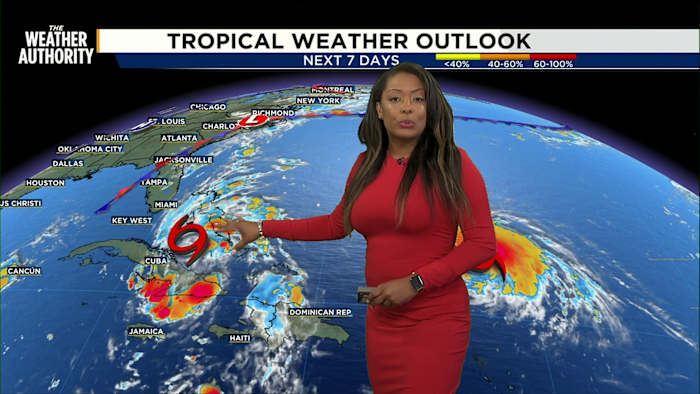 Meteorologist Jenese Harris has Saturday evening update for tropics and ...