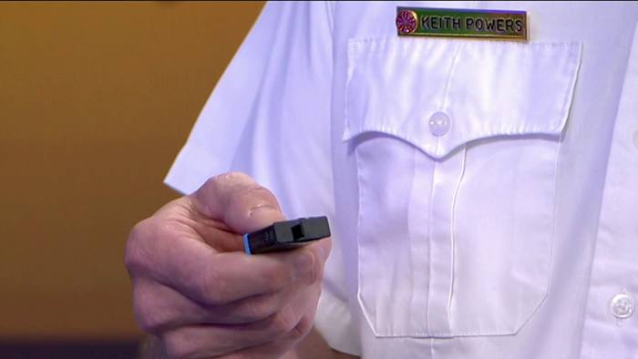 JFRD warning about lithium batteries
