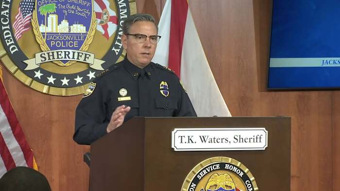 UNEDITED: JSO announces arrest of officer accused of battery, false ...