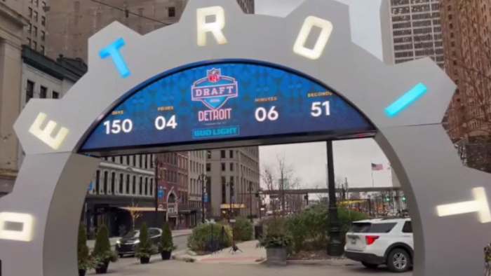 2024 NFL Draft heading to downtown Detroit
