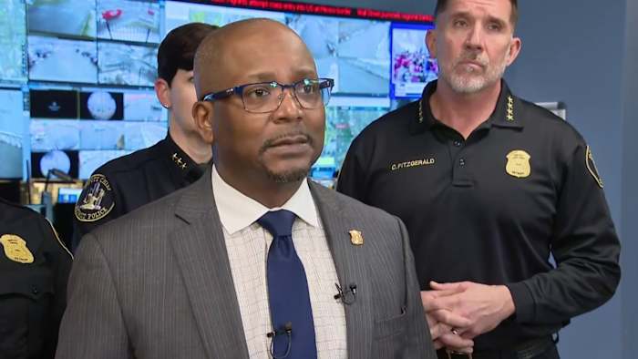 Detroit police Chief James describes what occurred during shooting, car ...
