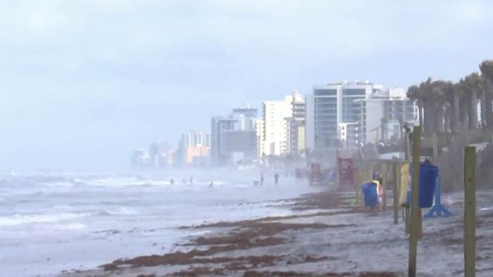 Florida coast sees rip current warning throughout weekend