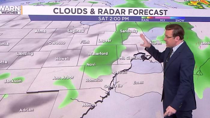 Metro Detroit weather forecast Nov. 15, 2025 -- 7:45 a.m. Update