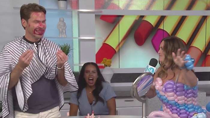 PUCKER UP! Houston Life’s Derrick Shore and Tessa Barrera switch hands ...