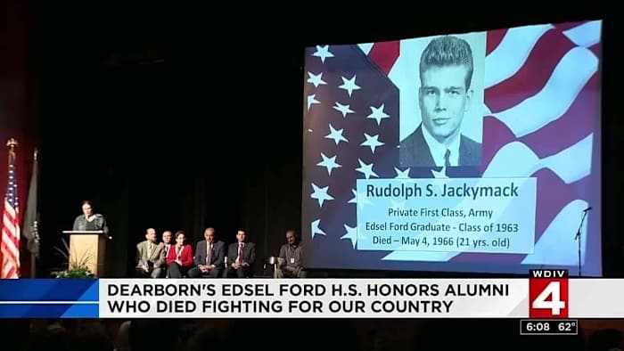 Dearborns Edsel Ford H.S. honors alumni who died fighting for our country