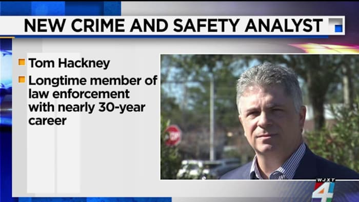 Welcome Tom Hackney, new Crime and Safety Analyst at News4JAX
