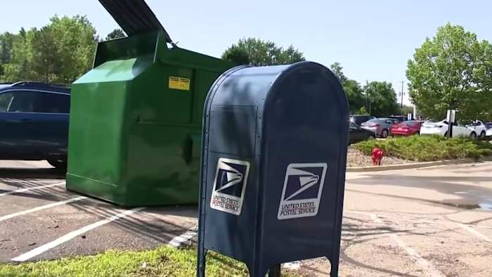 On-duty EMS workers accused of stealing Oakland County mailbox