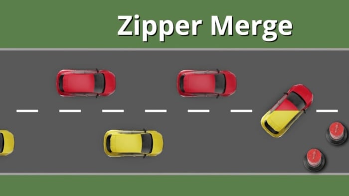 Zipper merging: Michigan officials urging drivers to use technique in ...