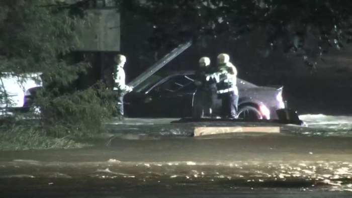 WATCH: High water rescues on Northeast Side