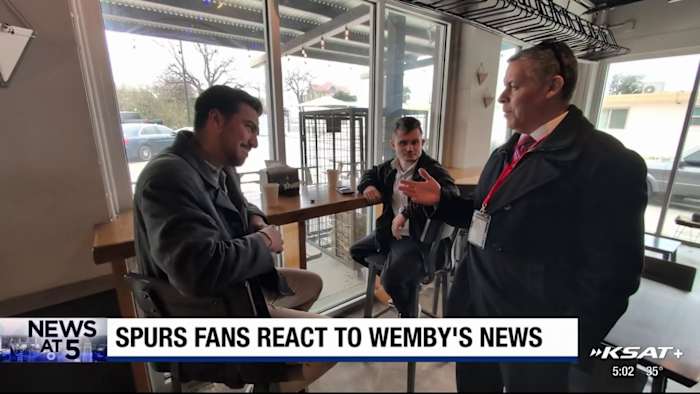 Spurs fans react to Wemby news about season-ending diagnosis