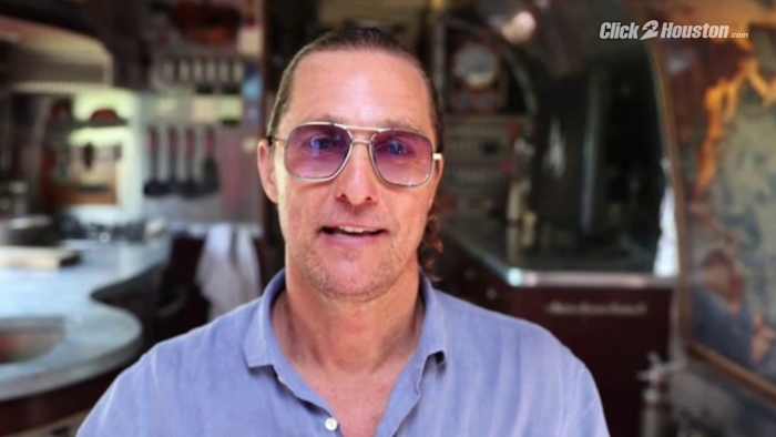 Matthew McConaughey discusses Greenlights with KPRC 2s Dominique Sachse