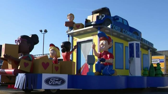 Ford unveils new float for 2022 Thanksgiving Day parade in Detroit