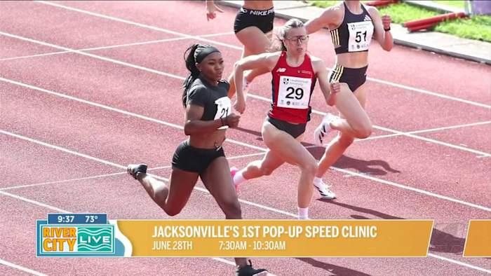 Cara Simpson’s speed clinic offers young athletes a chance to train ...