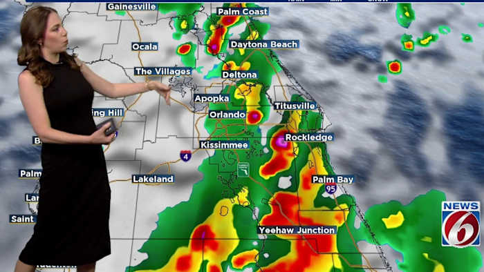 Stalled front, tropical moisture bring stormy setup to Central Florida ...