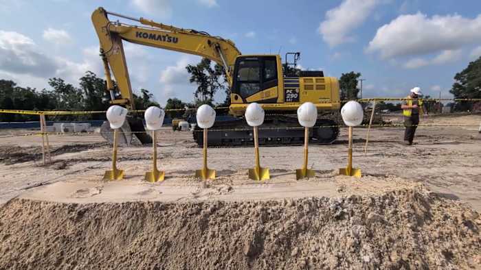 Groundbreaking ceremony for new affordable housing development in Lake City