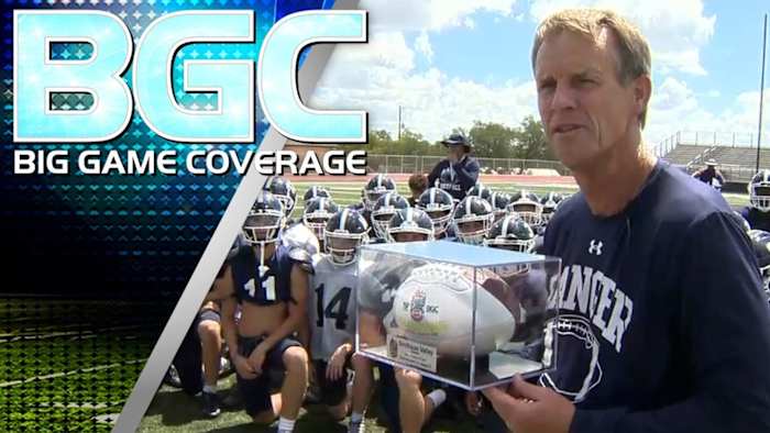 WATCH: Smithson Valley presented with game ball after defeating Reagan ...