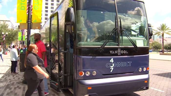 New mobile shelter buses roll into Orlando to help homeless people