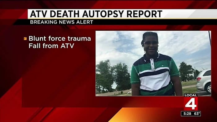 ATV death autopsy report