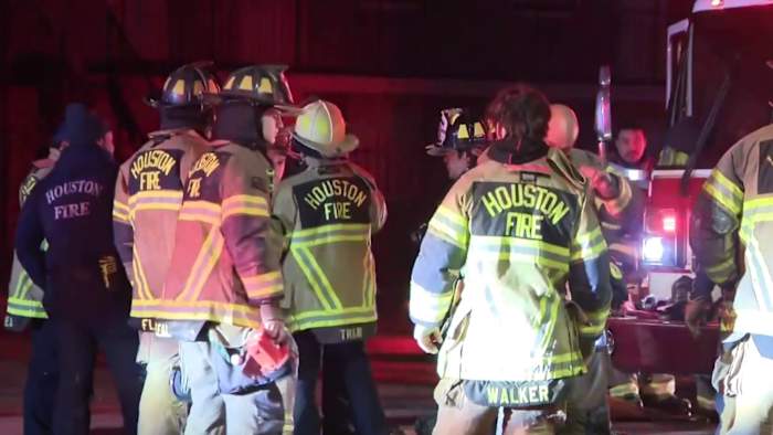 3 Houston firefighters suffer significant burns responding to large ...