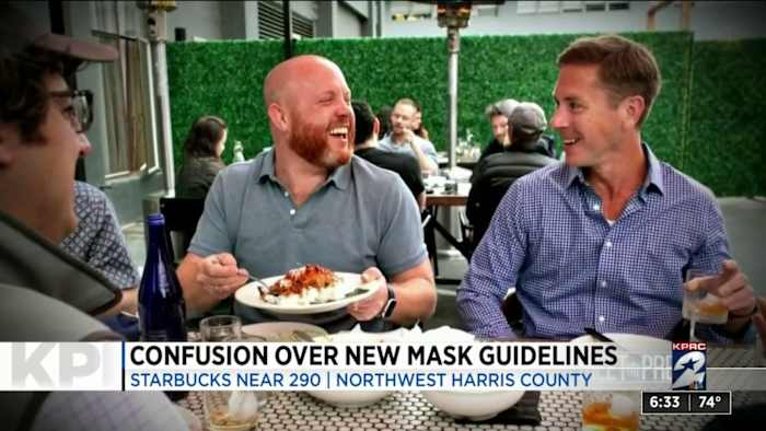 Confusion over mask guidelines