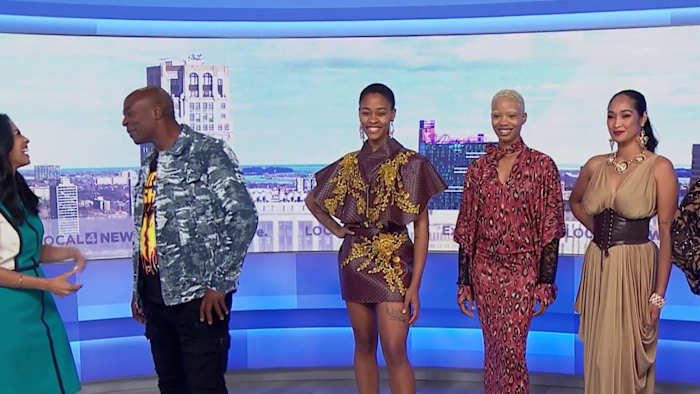 Charity all white gala at Little Caesars Arena