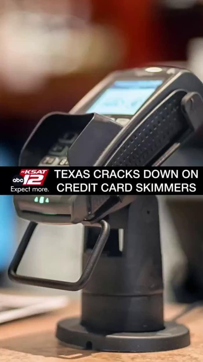 Texas cracks down on credit card skimmers