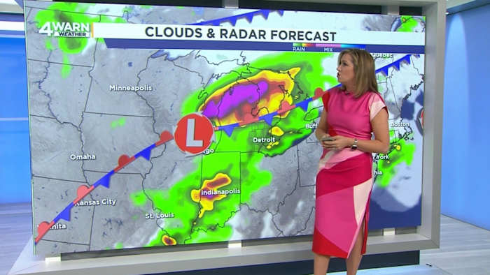 Chance of severe storms Wednesday in Metro Detroit -- what to expect