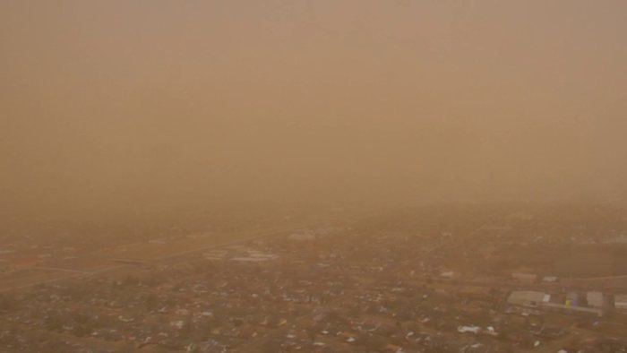 Video shows dust storm in Lubbock