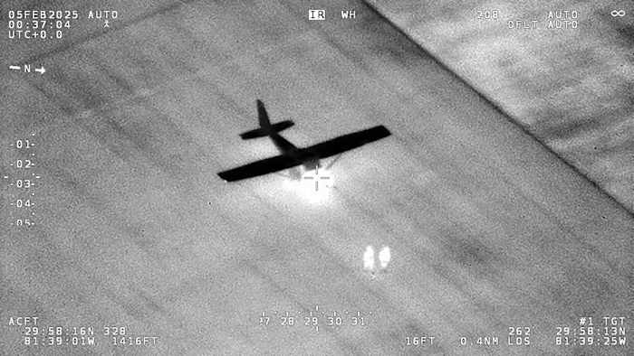 Helicopter footage shows St. Johns County Sheriff's Office pilots ...