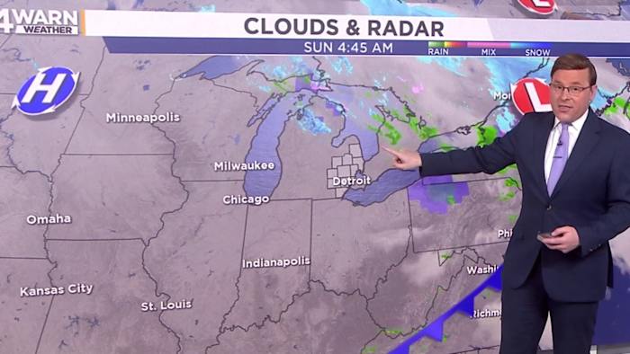 Metro Detroit weather forecast Nov. 16, 2025 -- 7:45 a.m. Update