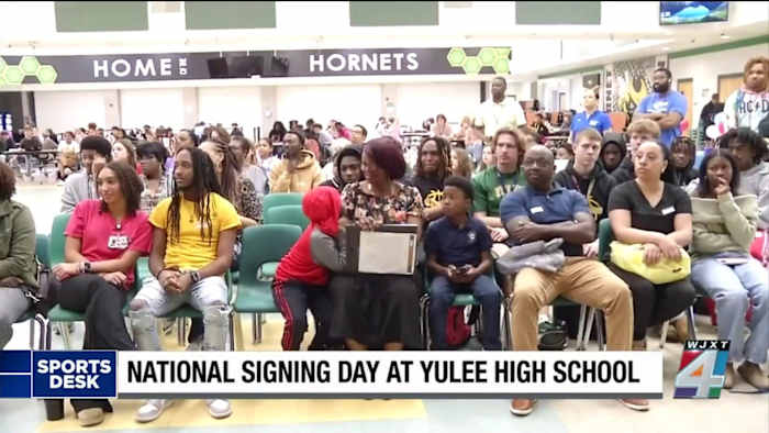 National signing day at Yulee High School
