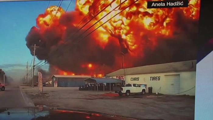 Disturbing dash-cam video shows UPS plane explosion after engine detaches