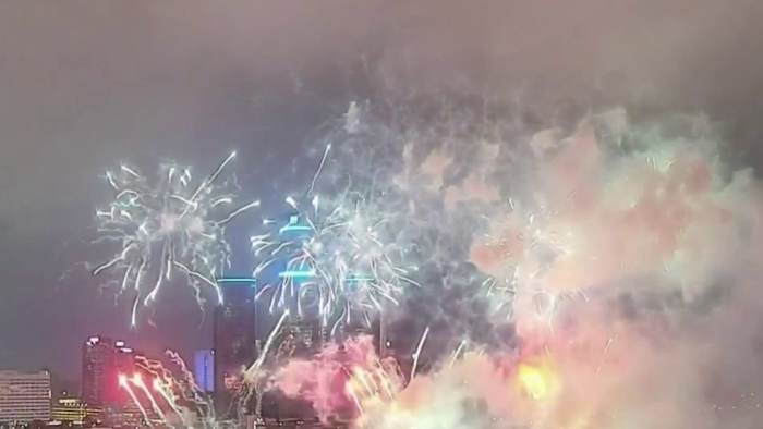 Watch the 2023 Ford Fireworks from Downtown Detroit