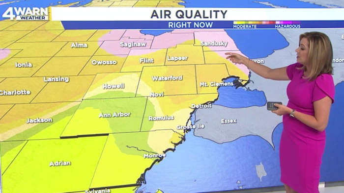 Metro Detroit weather forecast Aug. 4, 2025 -- 6 a.m. Update