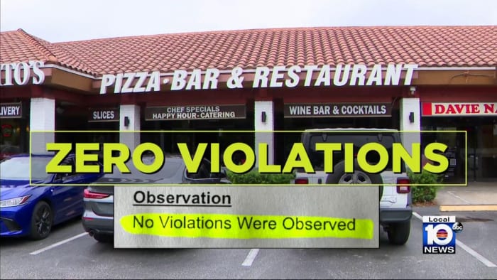 Clean Plate: South Florida places with zero violations