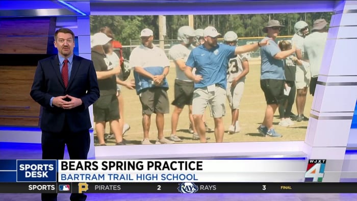 Spring swing: New football coach at Bartram Trail getting right to work