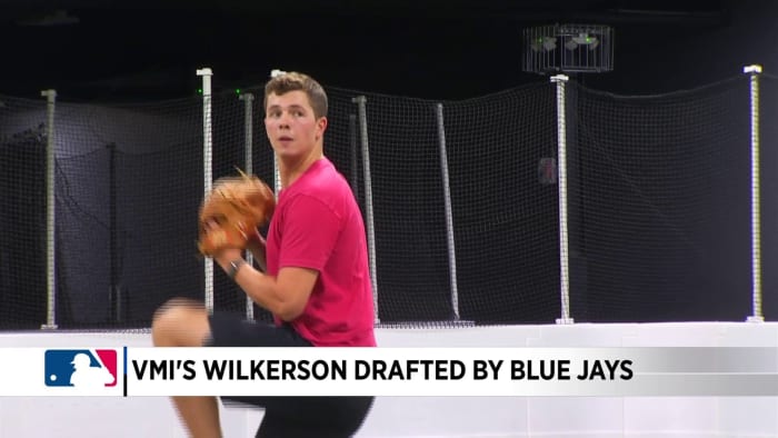 Cave Spring alum and VMI pitcher Holden Wilkerson drafted by the Blue Jays