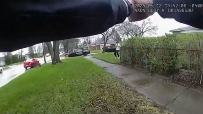 Bodycam footage released in deadly Warren police shooting