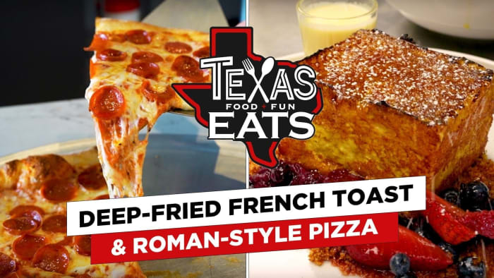 Texas Eats: Deep-Fried French Toast and Roman-style Pizza
