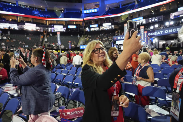 The Latest: Trump picks Sen. JD Vance of Ohio as his Republican running ...