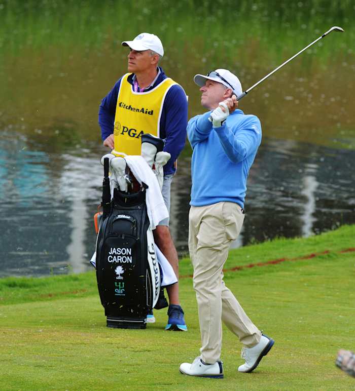 Jason Caron had his best week at the Senior PGA. Now the club pro has a ...