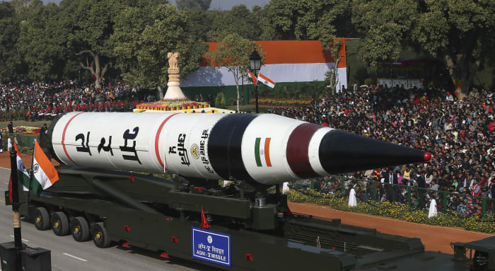 India conducts first test flight of domestically developed missile that ...