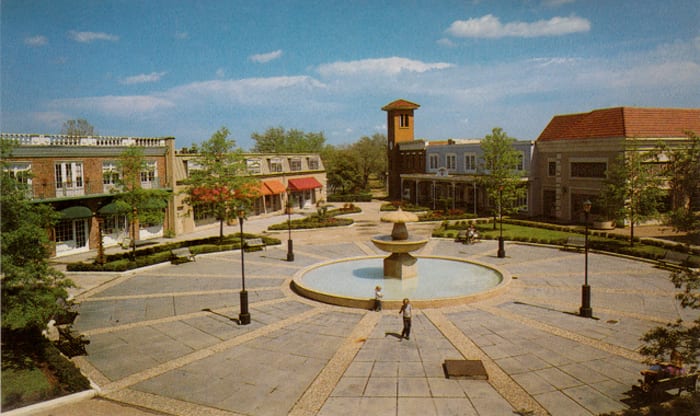 What Westbury Square looked like in its heyday