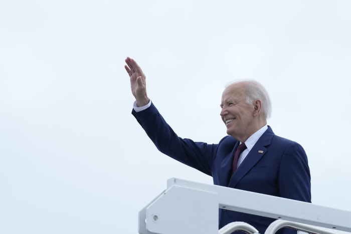 Biden holds social event with ice cream to thank campaign staff after ...