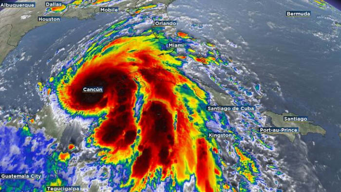 Tracking Tropical Storm Helene: Cone, models, satellite show ...
