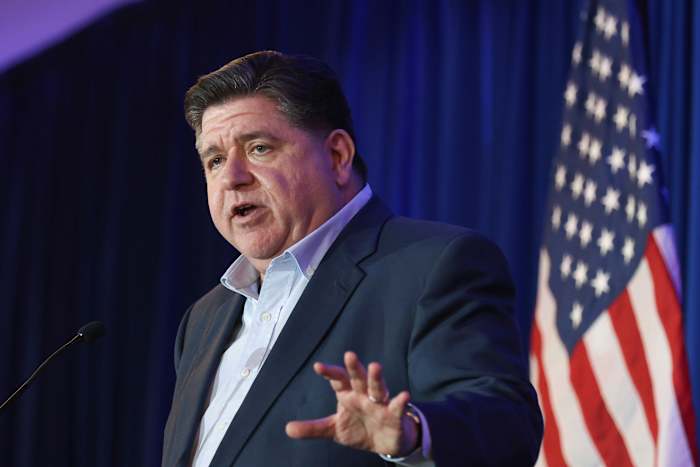 JB Pritzker, a potential 2028 Democratic presidential candidate ...