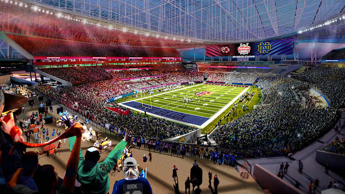 Florida-Georgia fans look forward to finished stadium construction, say ...